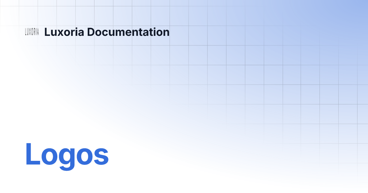 Logos | Luxoria Documentation